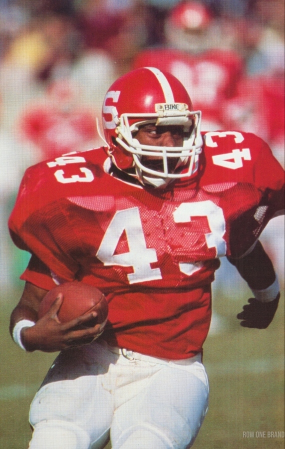 1983 Joe McIntosh NC State Football Poster by Row One Brand Wall Art