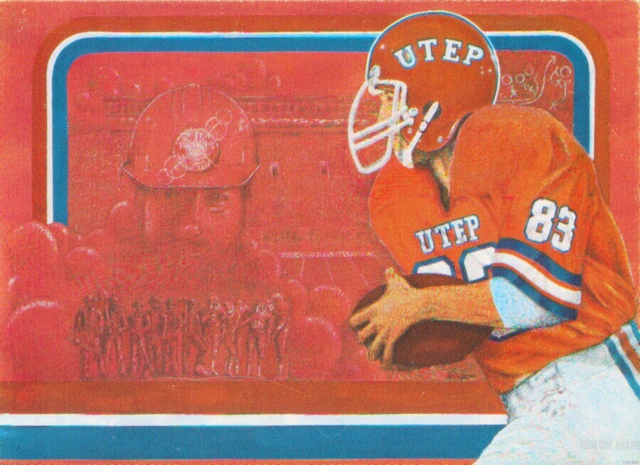 1983 UTEP Football by Row One Brand Wall Art