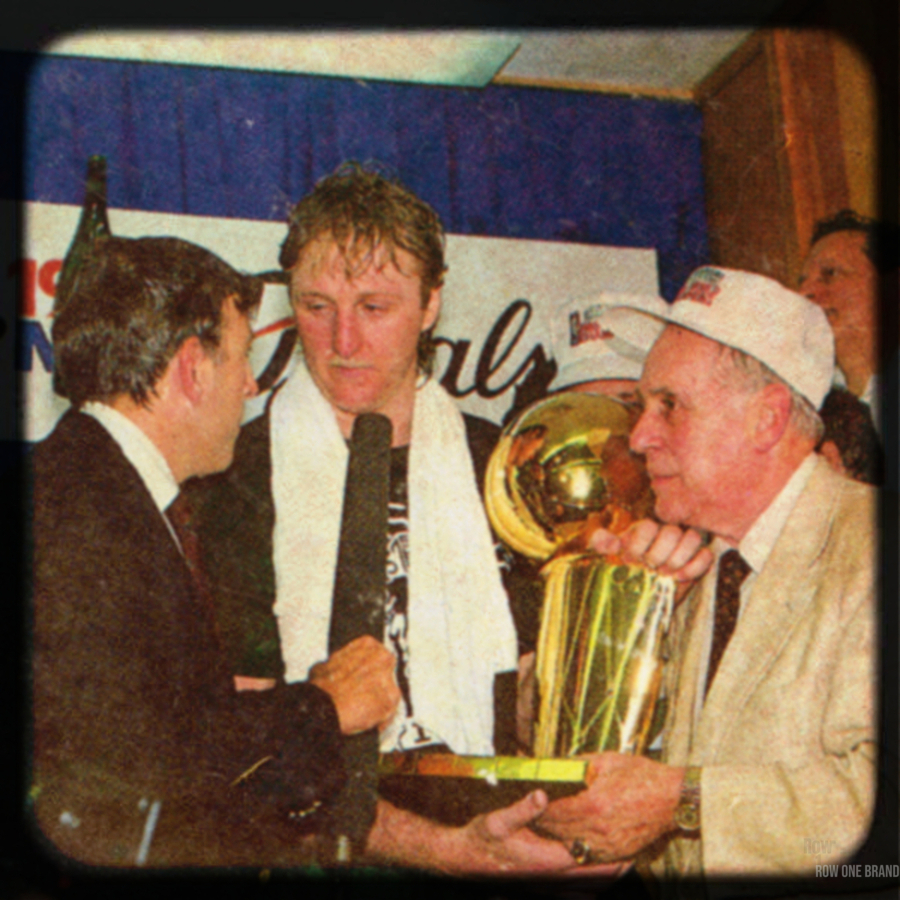 1986 Bird Musburger Auerbach Interview by Row One Brand Wall Art