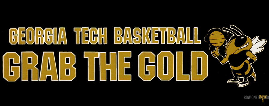 1985 Georgia Tech Basketball Grab the Gold by Row One Brand Wall Art
