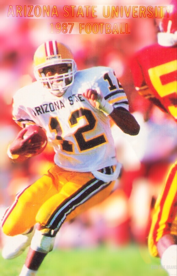 1987 Arizona State Football Poster by Row One Brand Wall Art