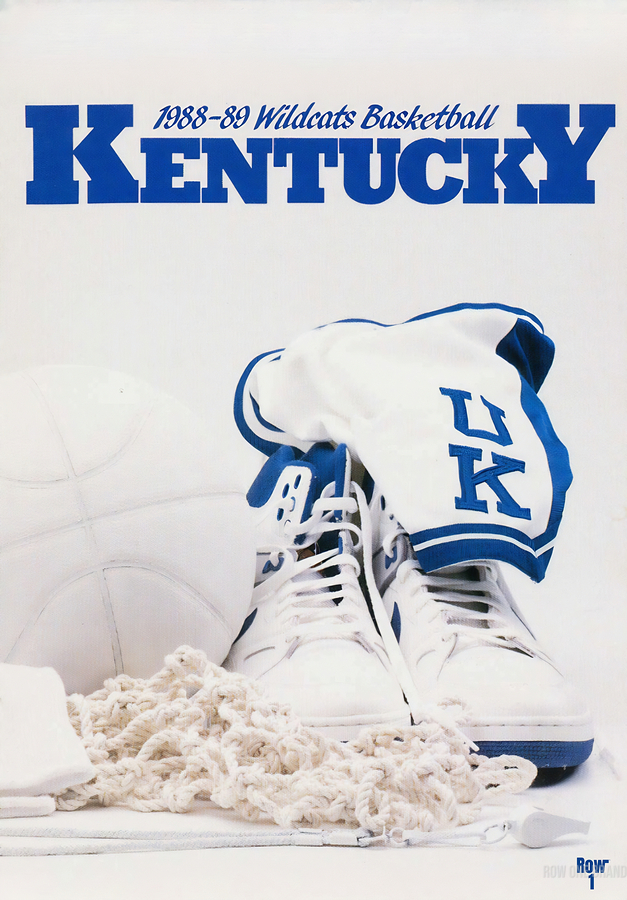 1988 kentucky wildcats basketball cover art by Row One Brand Wall Art