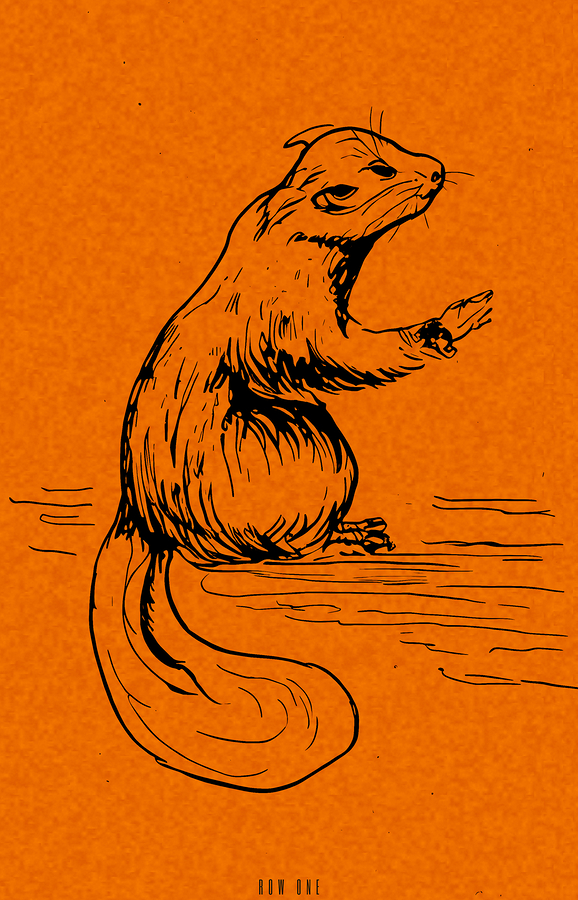 1940s Beaver Art by Row One Brand Wall Art