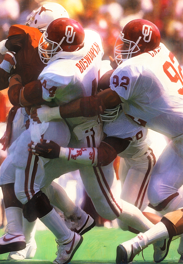 1985 OU Texas by Row One Brand Wall Art