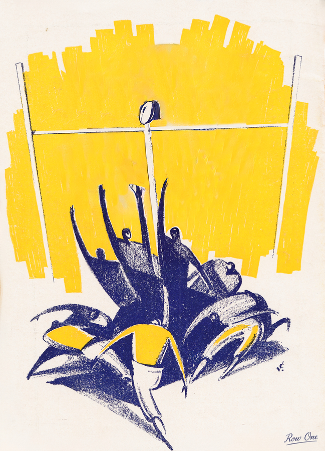 1928 Field Goal Art by Row One Brand Wall Art