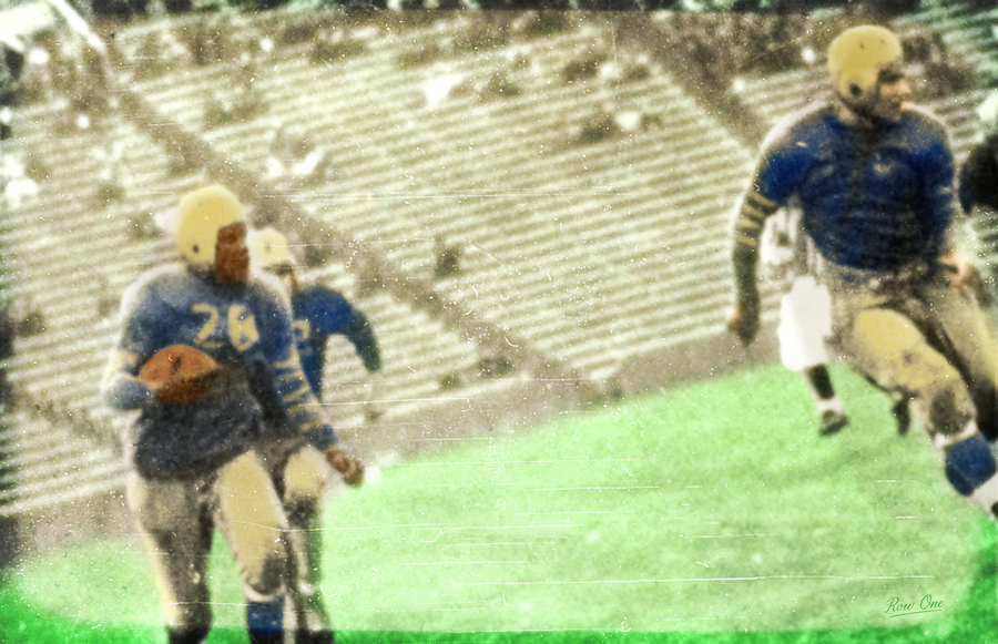 1939 Jackie Robinson UCLA Football Viewfinder Slide Art by Row One ...