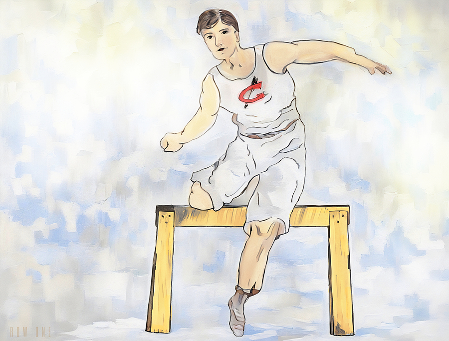 Early 1900s Georgia Track Art by Row One Brand Wall Art