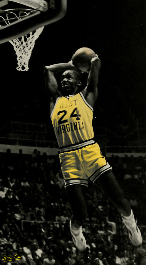 1983 Lester Rowe West Virginia Dunk by Row One Brand Wall Art