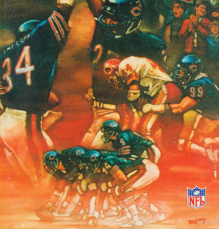 chicago bears artwork