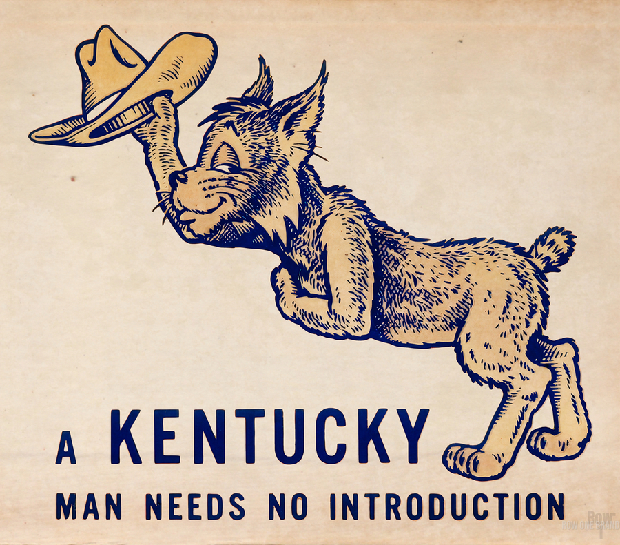 A Kentucky Man Needs No Introduction by Row One Brand Wall Art