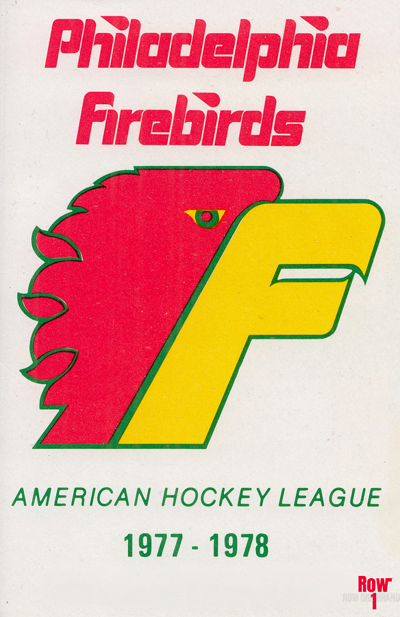 1977 Philadelphia Firebirds Art by Row One Brand Wall Art