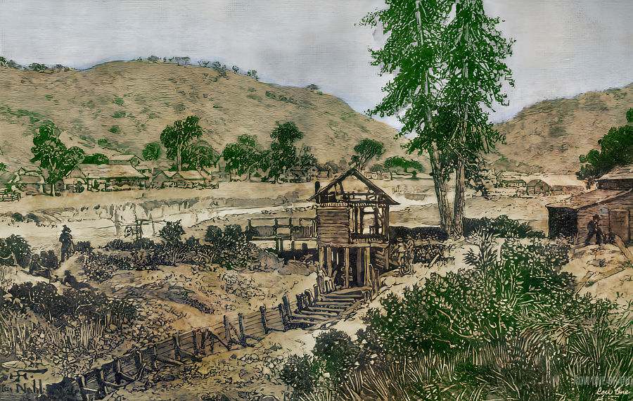 Sutters Mill Art by Nahl by Row One Brand Wall Art