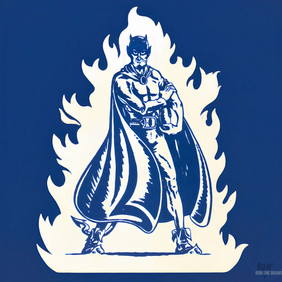 Duke Blue Devil Mascot Art by Row One Brand Wall Art