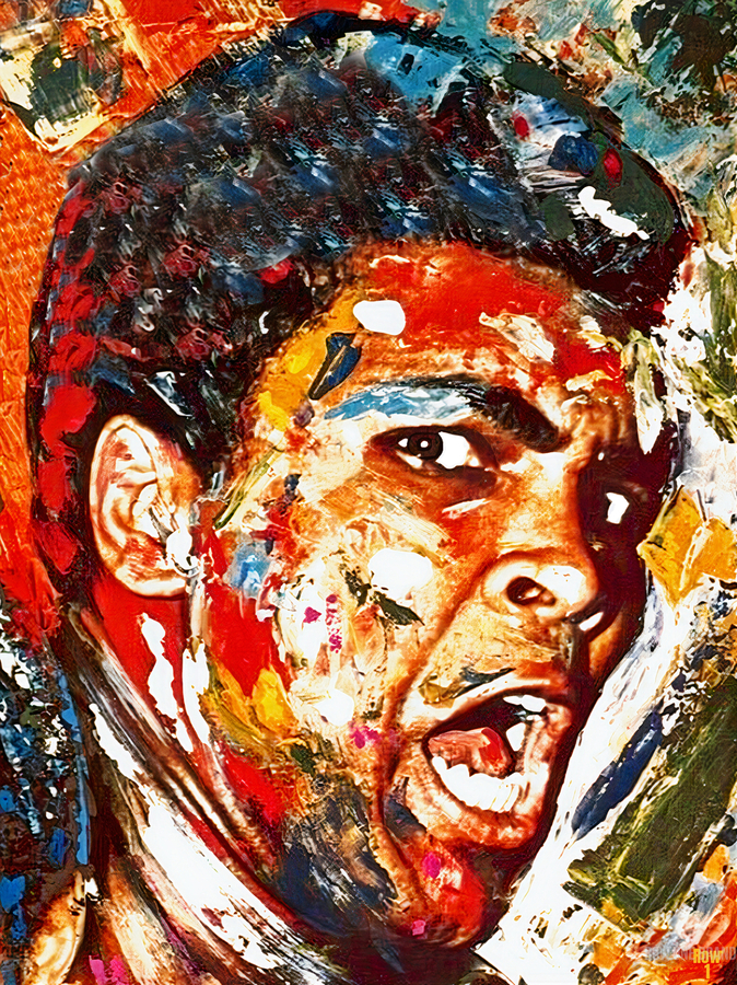 The Champ Muhammad Ali by Row One Brand Wall Art