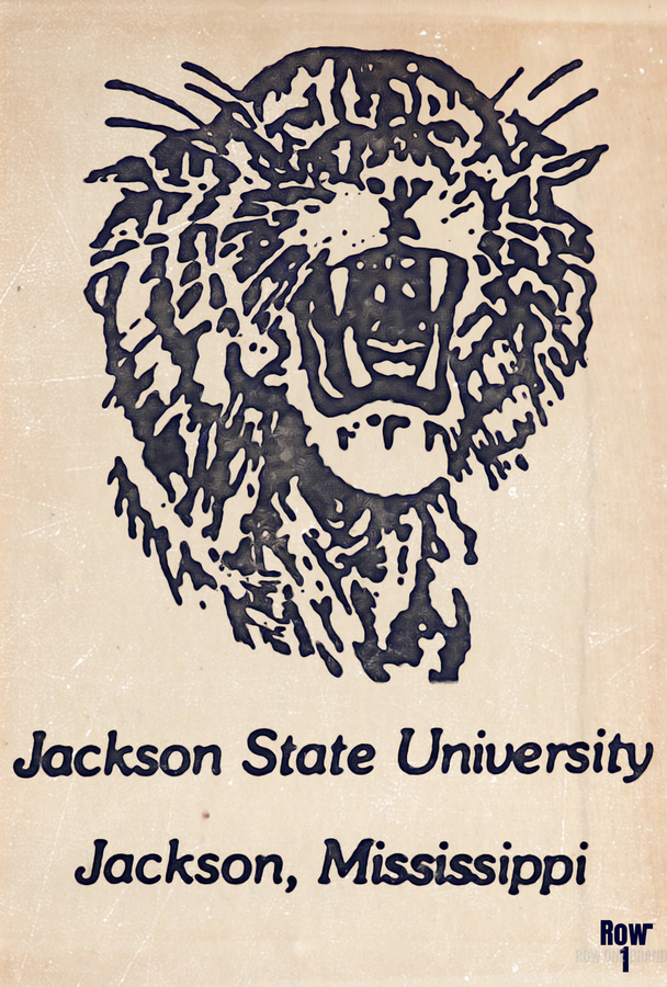 Retro Jackson State Tigers Art by Row One Brand Wall Art