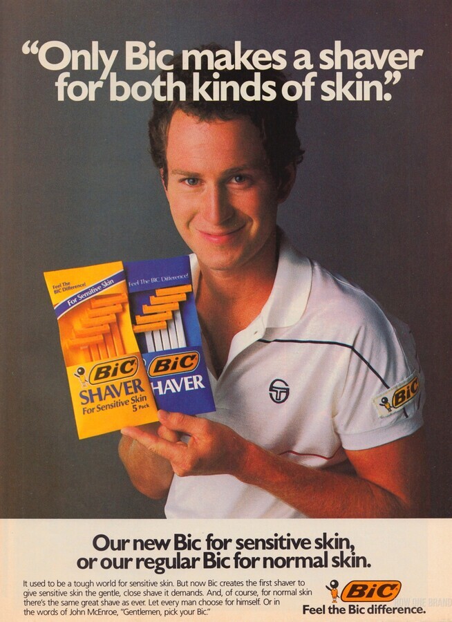 bic razor ads
