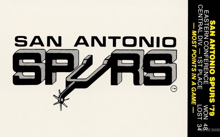 1979 San Antonio Spurs Art by Row One Brand Wall Art