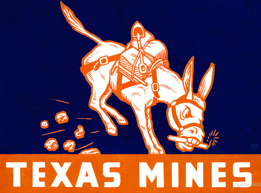 utep miners throwback logo