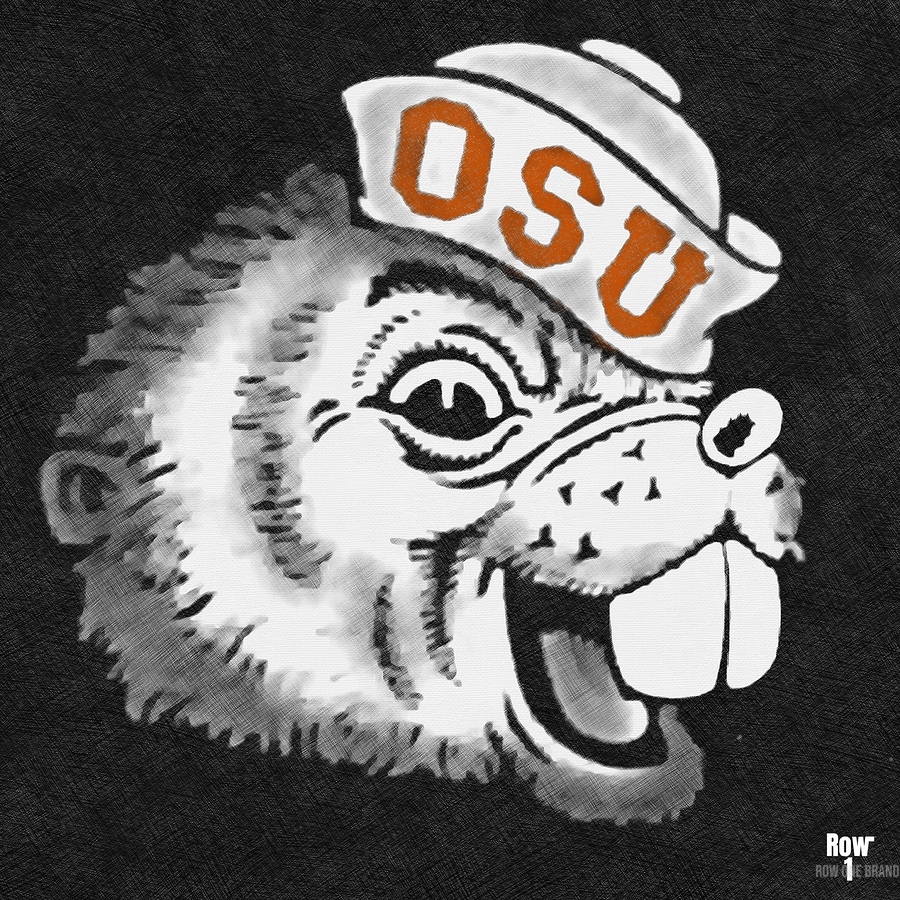 vintage benny beaver sketch art by Row One Brand Wall Art