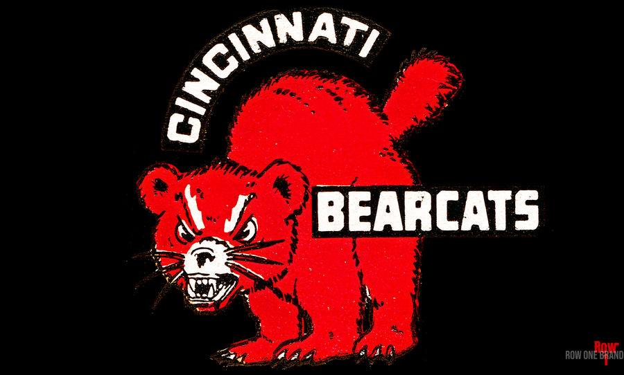 Vintage Cincinnati Bearcat Art by Row One Brand Wall Art