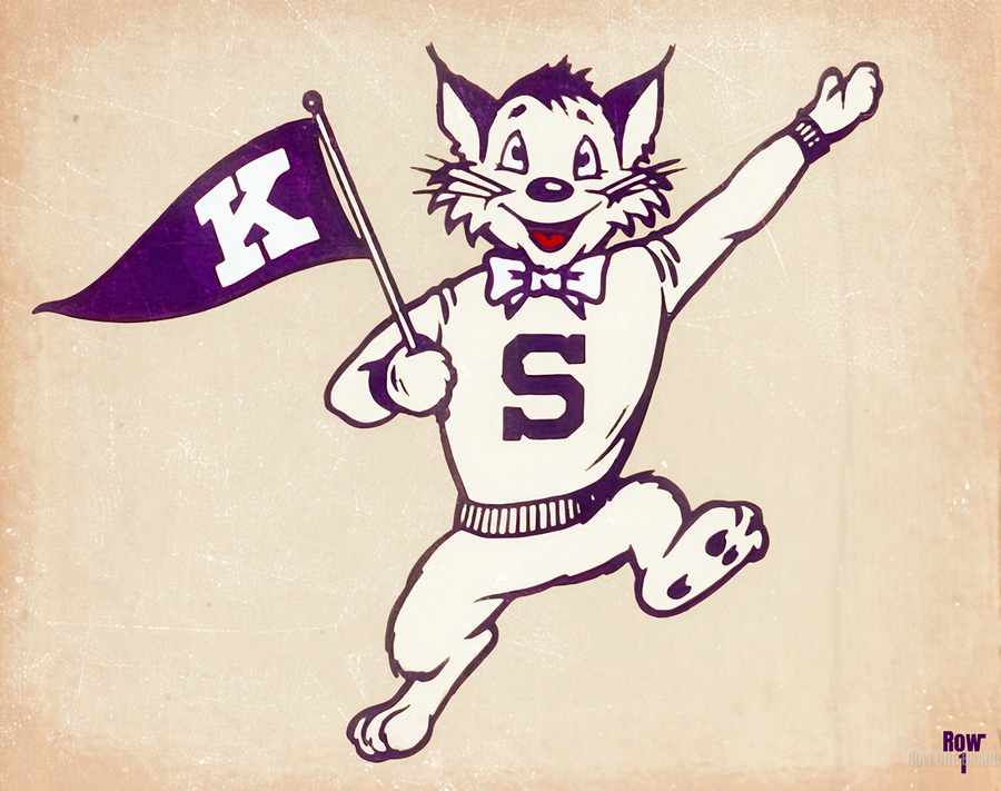 kansas state wildcats coloring page