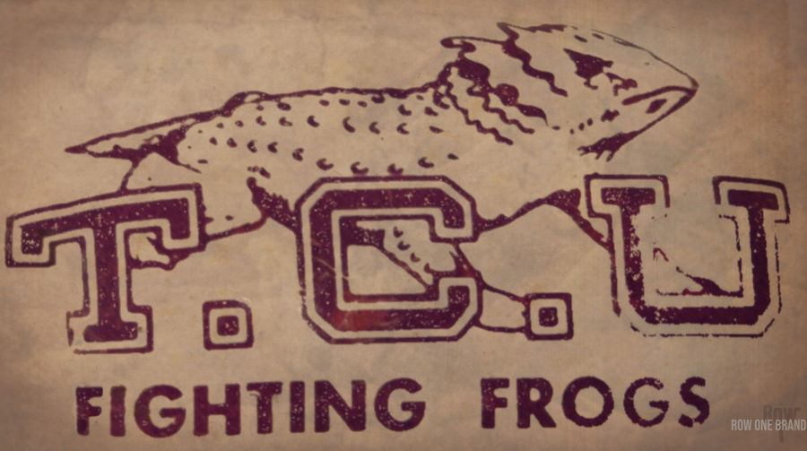 TCU Fighting Frogs Art by Row One Brand Wall Art