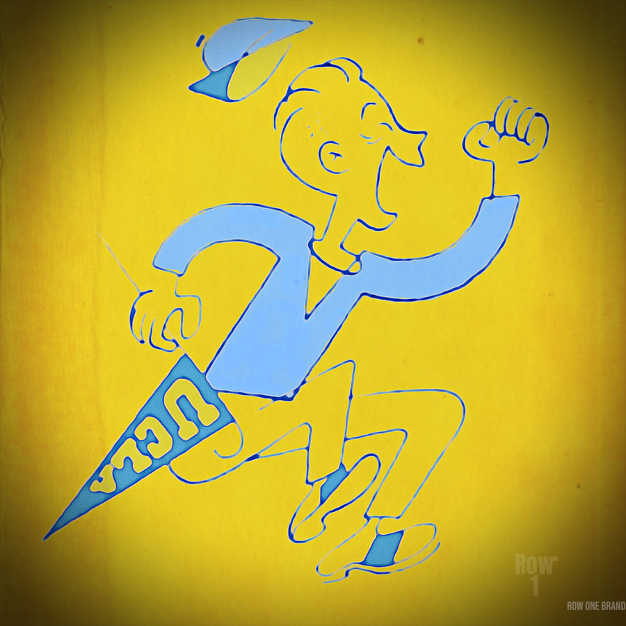 Vintage UCLA Cartoon Art by Row One Brand Wall Art