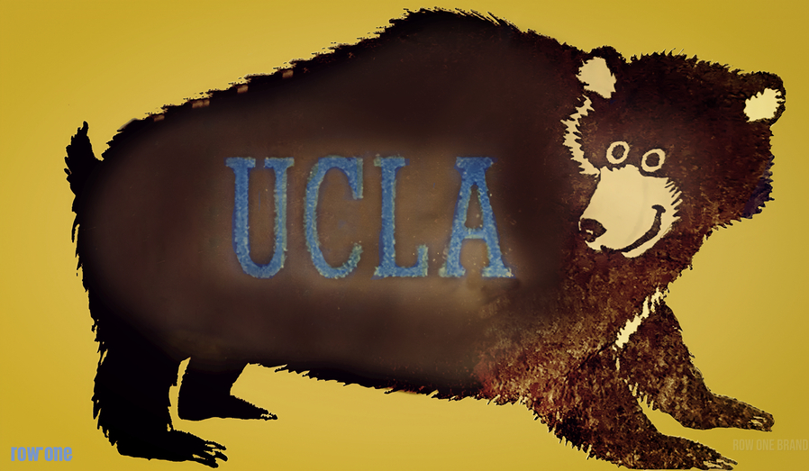 Vintage UCLA Mascot Art by Row One Brand Wall Art