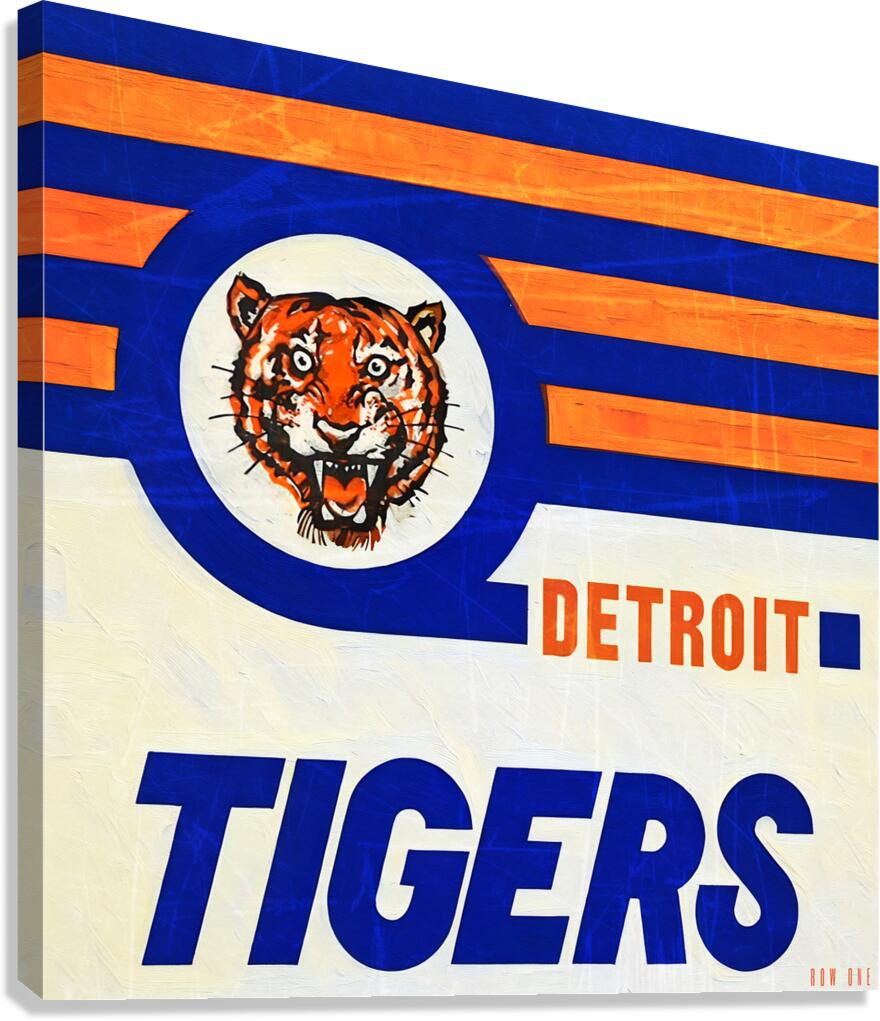 1963 Detroit Tigers Art by Row One Brand Wall Art