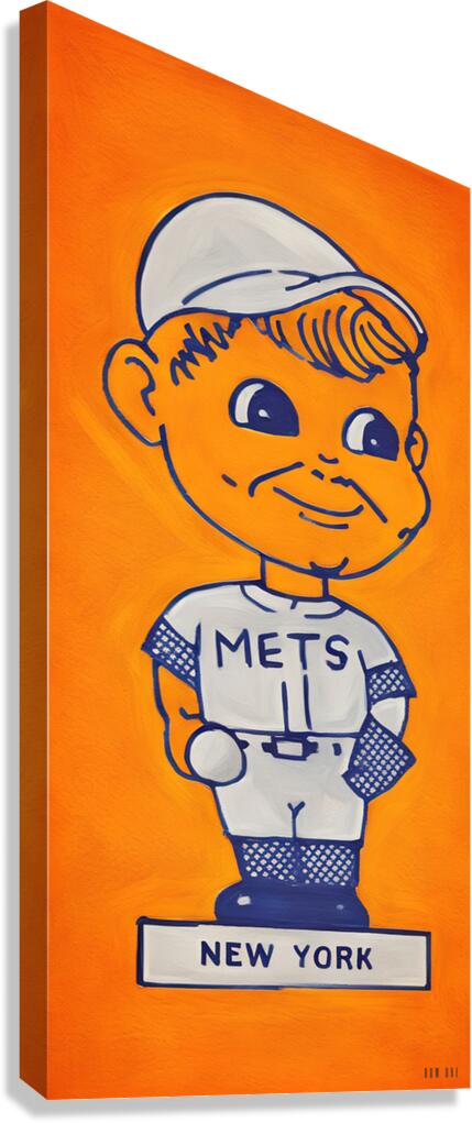 1960s New York Mets Cartoon Art by Row One Brand Wall Art