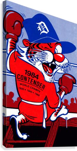 detroit tigers poster by Row One Brand Wall Art