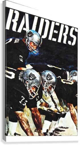 1971 Oakland Raiders by Row One Brand Wall Art