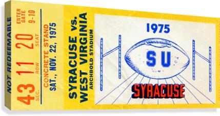ticket wall art by Row One Brand Wall Art
