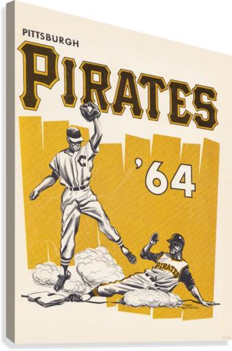 1964 Pittsburgh Pirates by Row One Brand Wall Art
