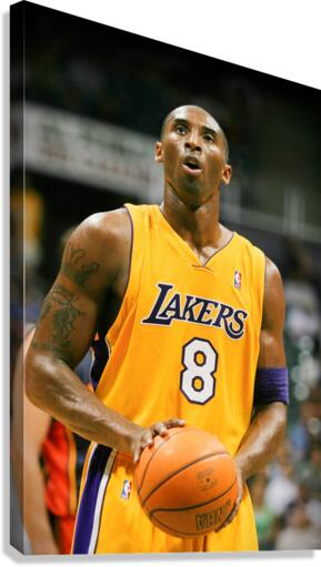 2005 Kobe Bryant Free Throw Photo Wall Art by Row One Brand Wall Art