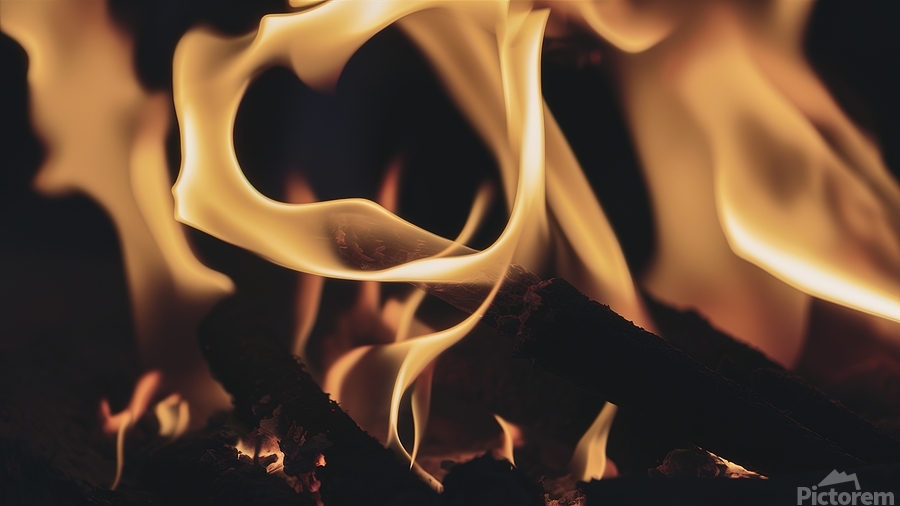 Flames and burning sparks close up fire patterns by Violeta Popescu ...