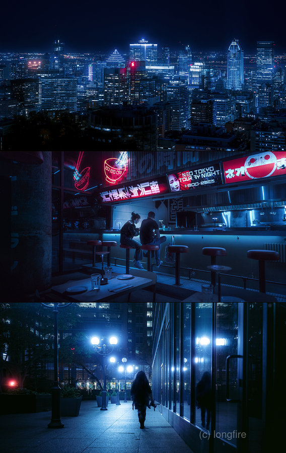 Montreal by longfire Wall Art