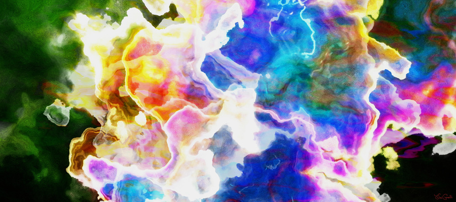 Essence - Abstract Art by Jaison Cianelli Wall Art