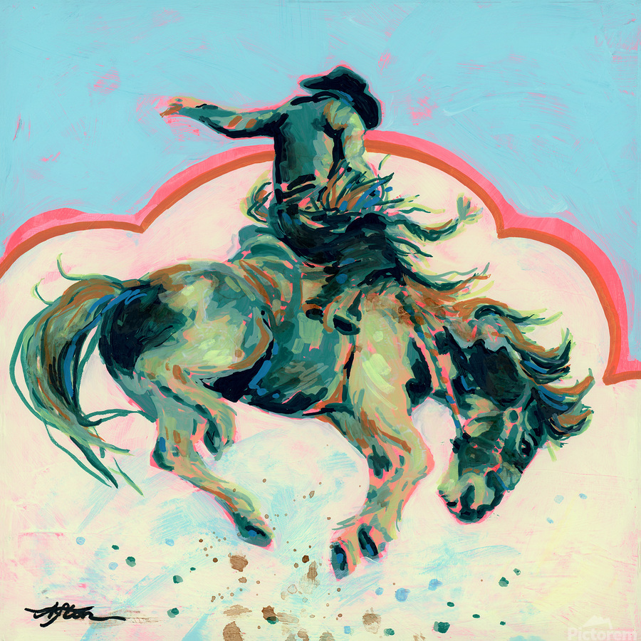 Verde Buckaroo by Afton Ray Wall Art