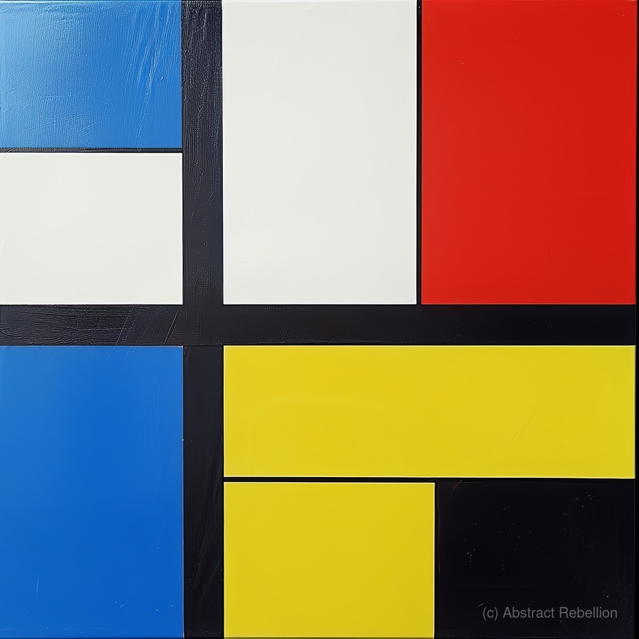 Primary Balance by Abstract Rebellion Wall Art