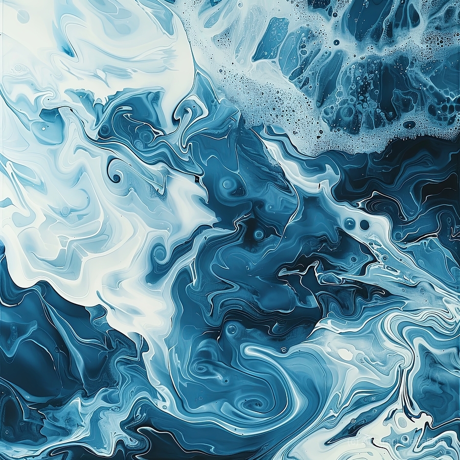Ebb and Flow by Abstract Rebellion Wall Art