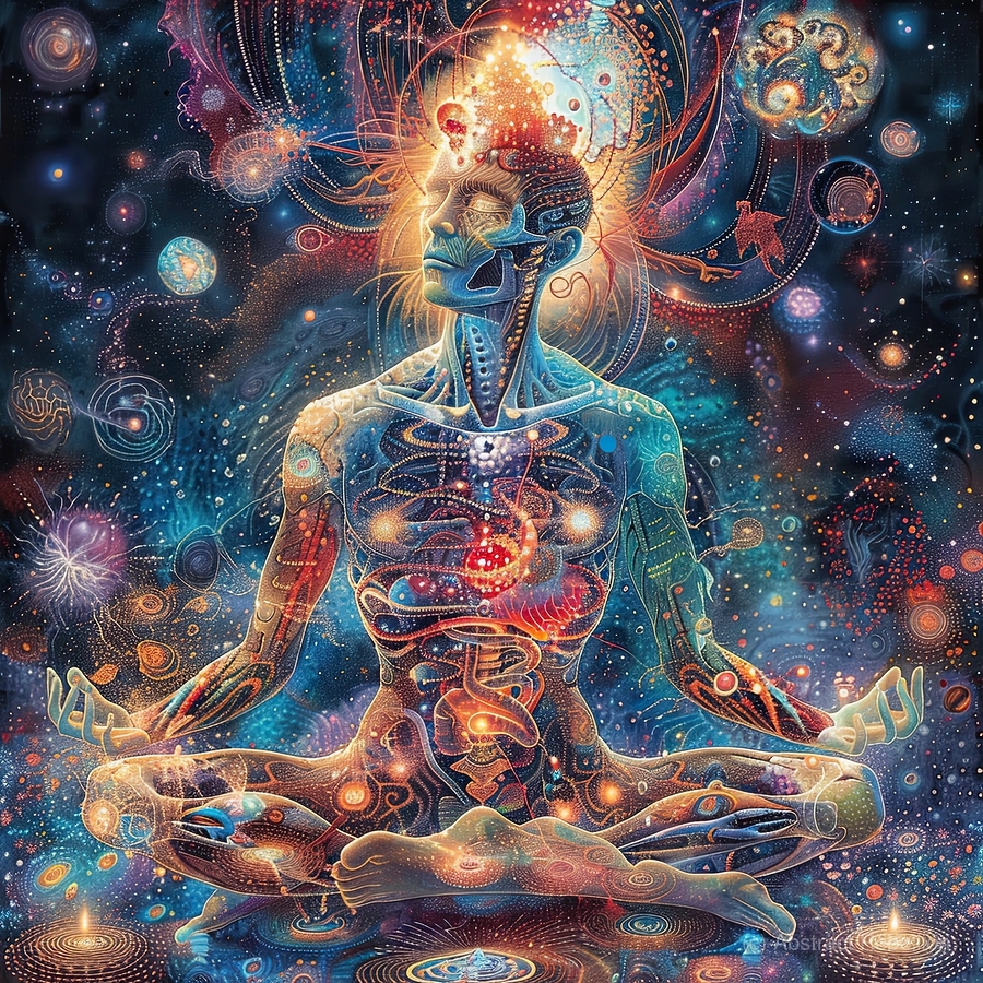 Cosmic Consciousness by Abstract Rebellion Wall Art