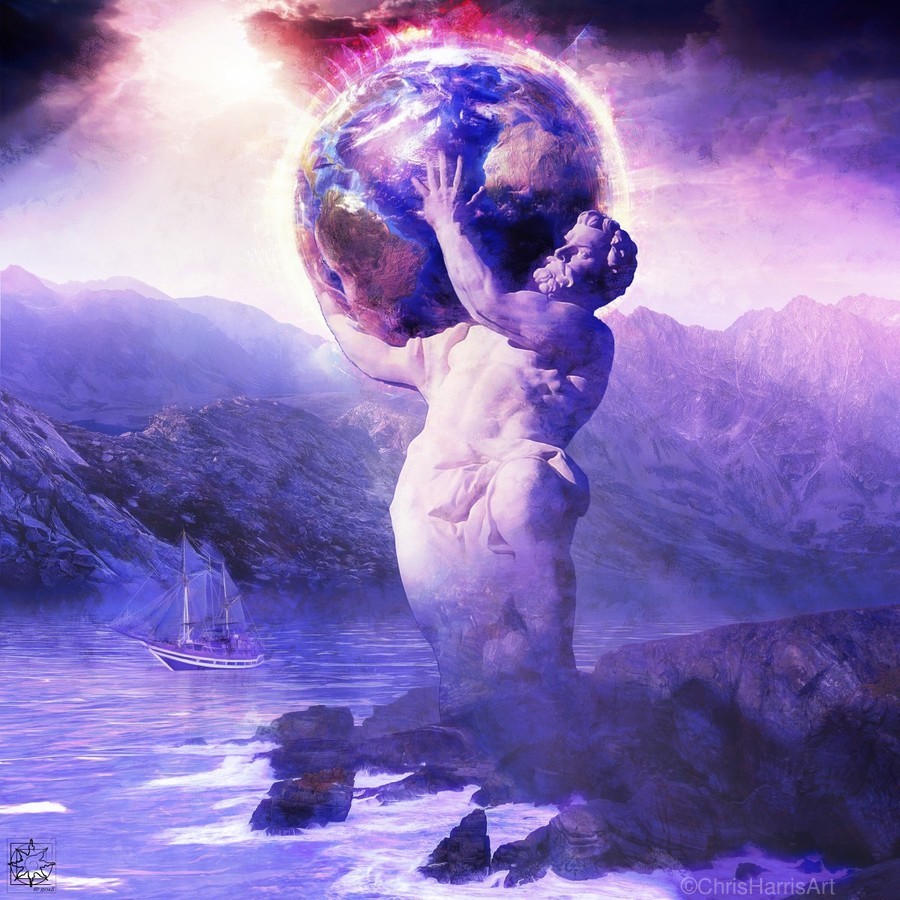 Atlas par ChrisHarrisArt