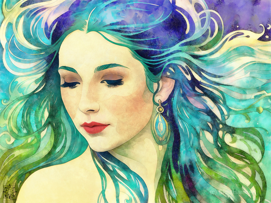 Boudica by ChrisHarrisArt Wall Art