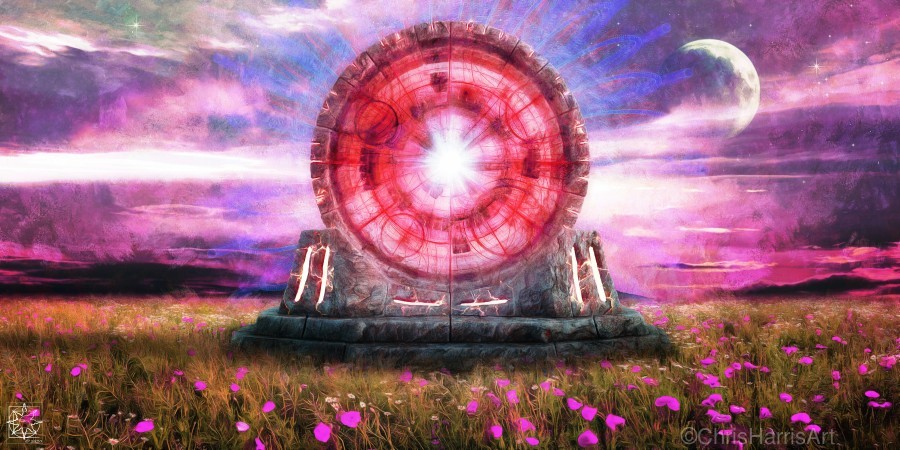 The Last Portal by ChrisHarrisArt Wall Art
