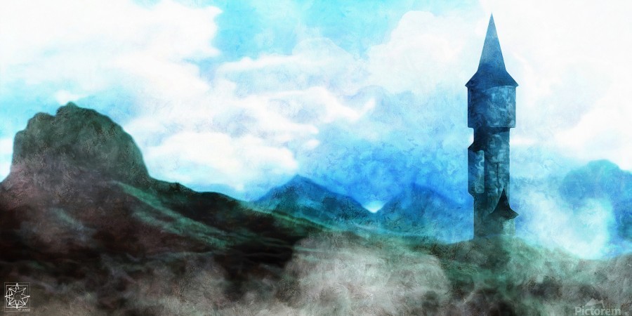 The Witches Tower by ChrisHarrisArt Wall Art