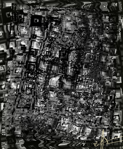 Territory No Longer Preceding the Map by Ed Purchla Wall Art