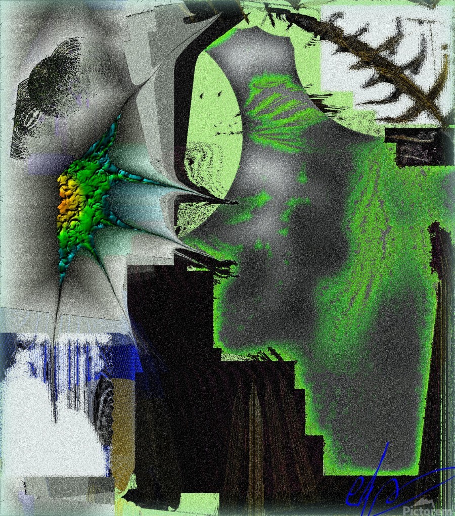 Irked Continuum by Ed Purchla Wall Art