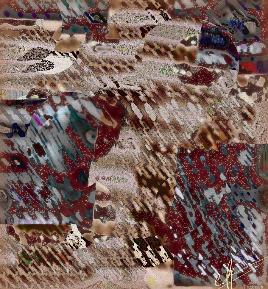 Sheets & Disks of Deflation Hollows by Ed Purchla Wall Art