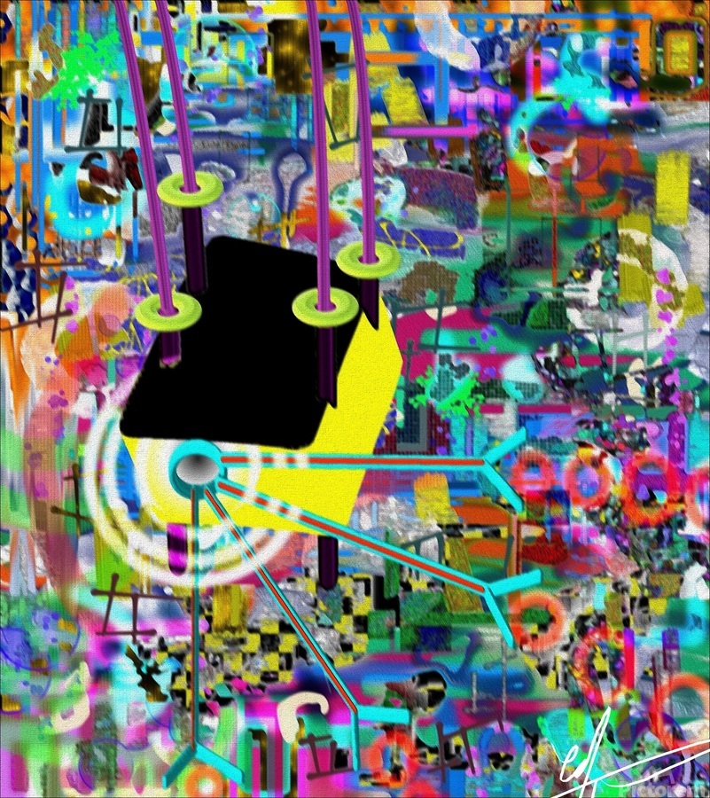 The Origin of Froot Loops by Ed Purchla Wall Art